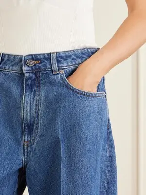 Givenchy Mid-rise Wide-leg Jeans