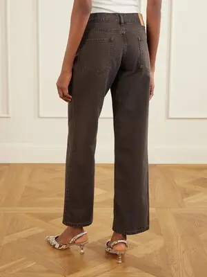 Magda Butrym Mid-rise Straight-leg Jeans