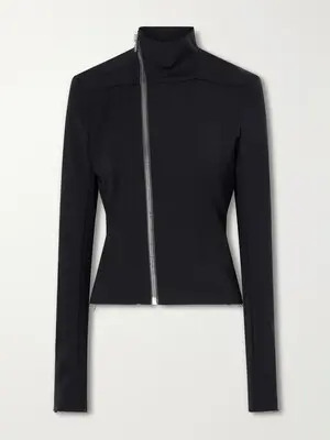 Rick Owens Gary" Wool-blend Jersey Jacket