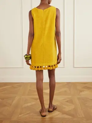 CAP D’ANTIBES Manon Cotton-terry Mini Dress