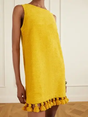 CAP D’ANTIBES Manon Cotton-terry Mini Dress