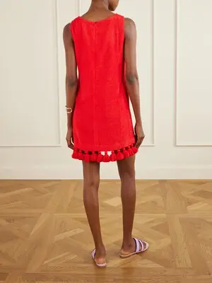 CAP D’ANTIBES Manon Cotton-terry Mini Dress