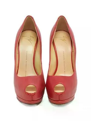 GIUSEPPE ZANOTTI Sharon Peep-toe Pumps