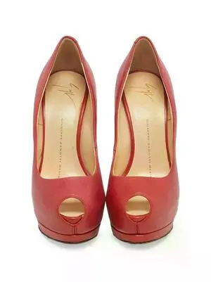 GIUSEPPE ZANOTTI Sharon Peep-toe Pumps