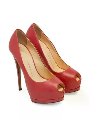 GIUSEPPE ZANOTTI Sharon Peep-toe Pumps