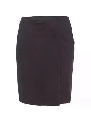 Max Mara Wrap Design Pencil Mini Skirt
