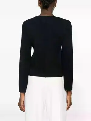 Emporio Armani Textured Zip-fastening Jacket