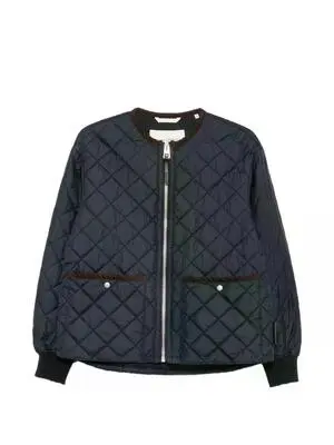 Marc O'polo Quilted Zip-up Jacket - Blue