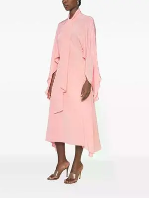 Stella McCartney Asymmetric Draped Sleeve Dress