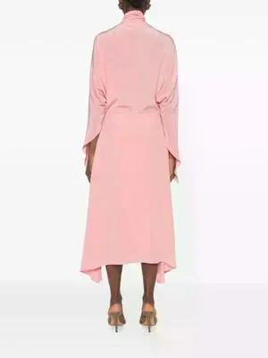 Stella McCartney Asymmetric Draped Sleeve Dress
