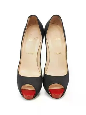 CHRISTIAN LOUBOUTIN Peep-toe Platform Pumps