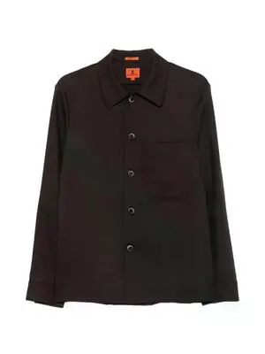 Barena Venezia Cedrone Patch-pocket Overshirt - Brown