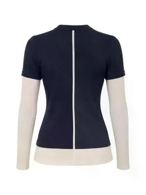 CUDDLEUP Layered Effect Long-sleeve T-shirt