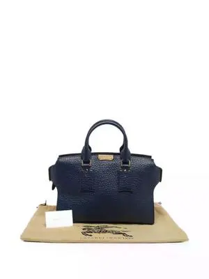 Burberry Clifton Leather Tote Bag