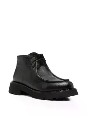 SERGIO MORETTI FIRENZE Zip-fastening Leather Desert Boots