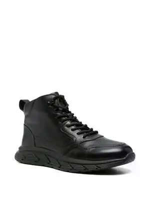 SERGIO MORETTI FIRENZE Lace-up Leather Boots