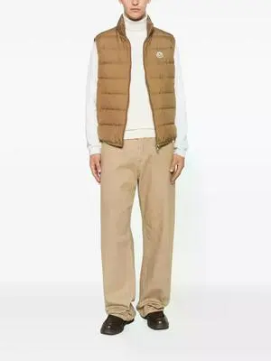 Moncler Contrin Gilet - Neutrals