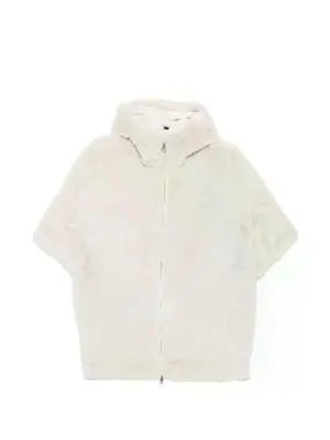 SERGIO MORETTI FIRENZE Hooded Faux-fur Jacket