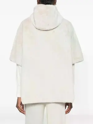 SERGIO MORETTI FIRENZE Hooded Faux-fur Jacket