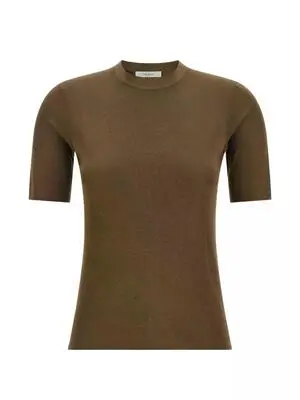 THE ROW Jersey Crewneck Top