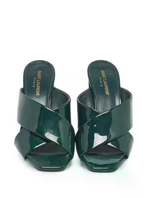 Saint Laurent Loulou Criss-cross Sandals