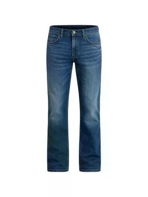 LEEM Daren Logo-patch Jeans - Blue
