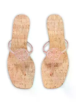 Tory Burch Miller Jelly Kitten Heel Sandals
