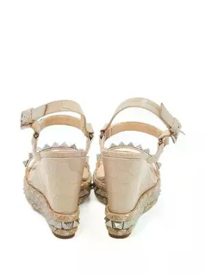 CHRISTIAN LOUBOUTIN Cataclou Wedge Sandals