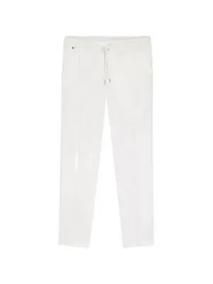 BOSS Kane Straight-leg Trousers - White