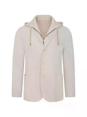 PATRICK ASSARAF Hooded Blazer