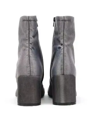 MAISON MARGIELA Anatomic Satin Ankle Boots