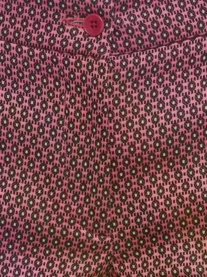 Etro Jacquard Straight-leg Trousers - Pink