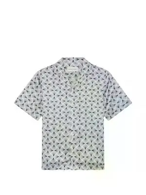Frescobol Carioca Roberto Silk Shirt - White