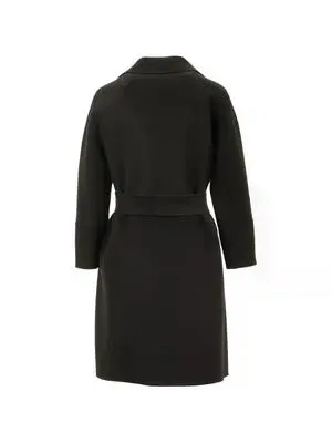 Max Mara Belted Notch-lapel Coat
