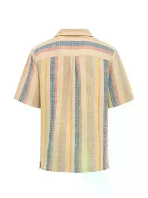 REVOLUTION NOW Striped Short-sleeved Shirt