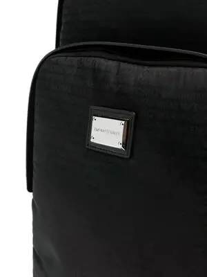 Emporio Armani Logo Plaque Backpack