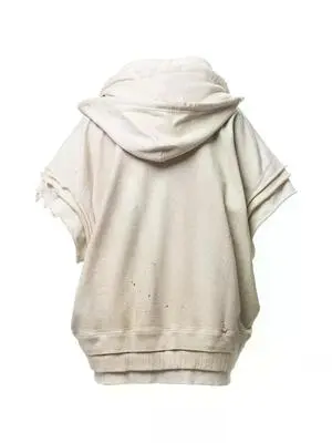 Mihara Yasuhiro Sleeveless Hoodie - Neutrals
