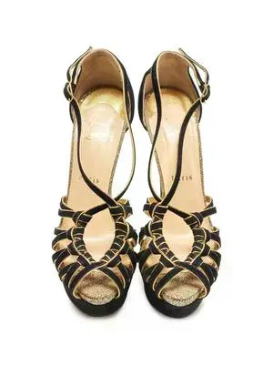CHRISTIAN LOUBOUTIN Strappy Design Pumps