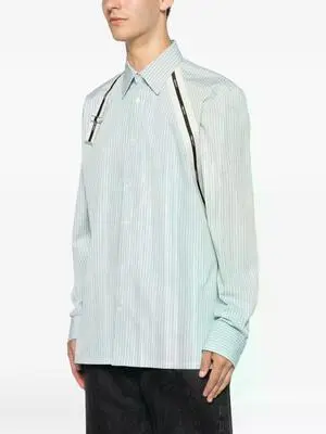 Alexander McQueen Harness Striped Shirt