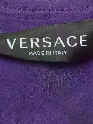 Versace Medusa Head Belted Mini Skirt