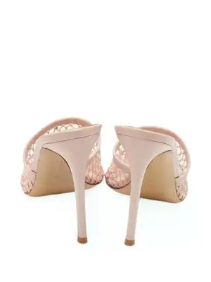 GIANVITO ROSSI Alisia Mesh-panel Sandals