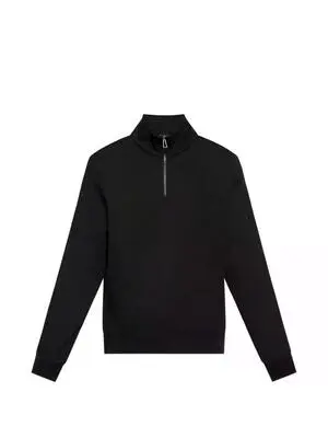 Paul Smith Quarter-zip Sweatshirt - Black