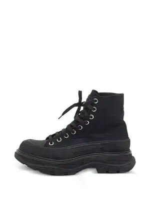 Alexander McQueen Tread Slick High-top Sneakers - Black
