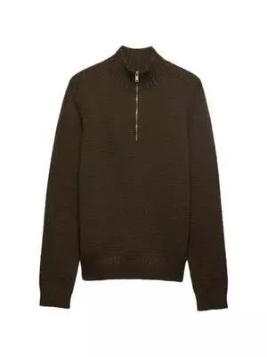 Prada Wool Half-zip Turtleneck