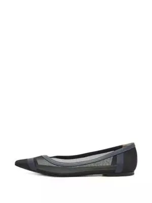 Fendi Colibri Mesh Pumps - Black