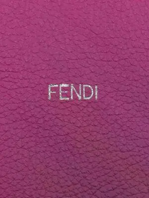 Fendi Leather Travel Tag