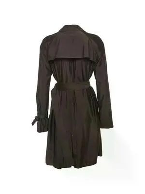 Gucci Double-breasted Trench Coat - Black