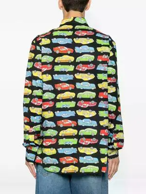 Moschino Car-print Shirt