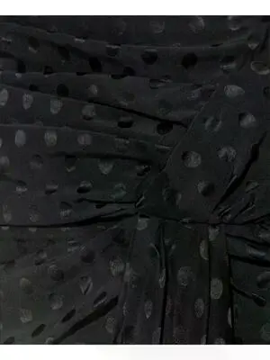 Isabel Marant Étoile Draped Polka-dot Mini Dress