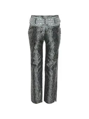 Balenciaga Baroque Paisley Brocade Trousers